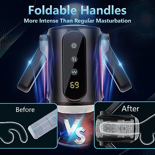 Thrusting Male Masturbator - Vibration & Dual Arms – Oronova